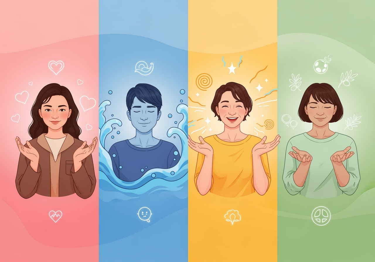 The 4 Emotional Archetypes: Discover Your Emotional Style